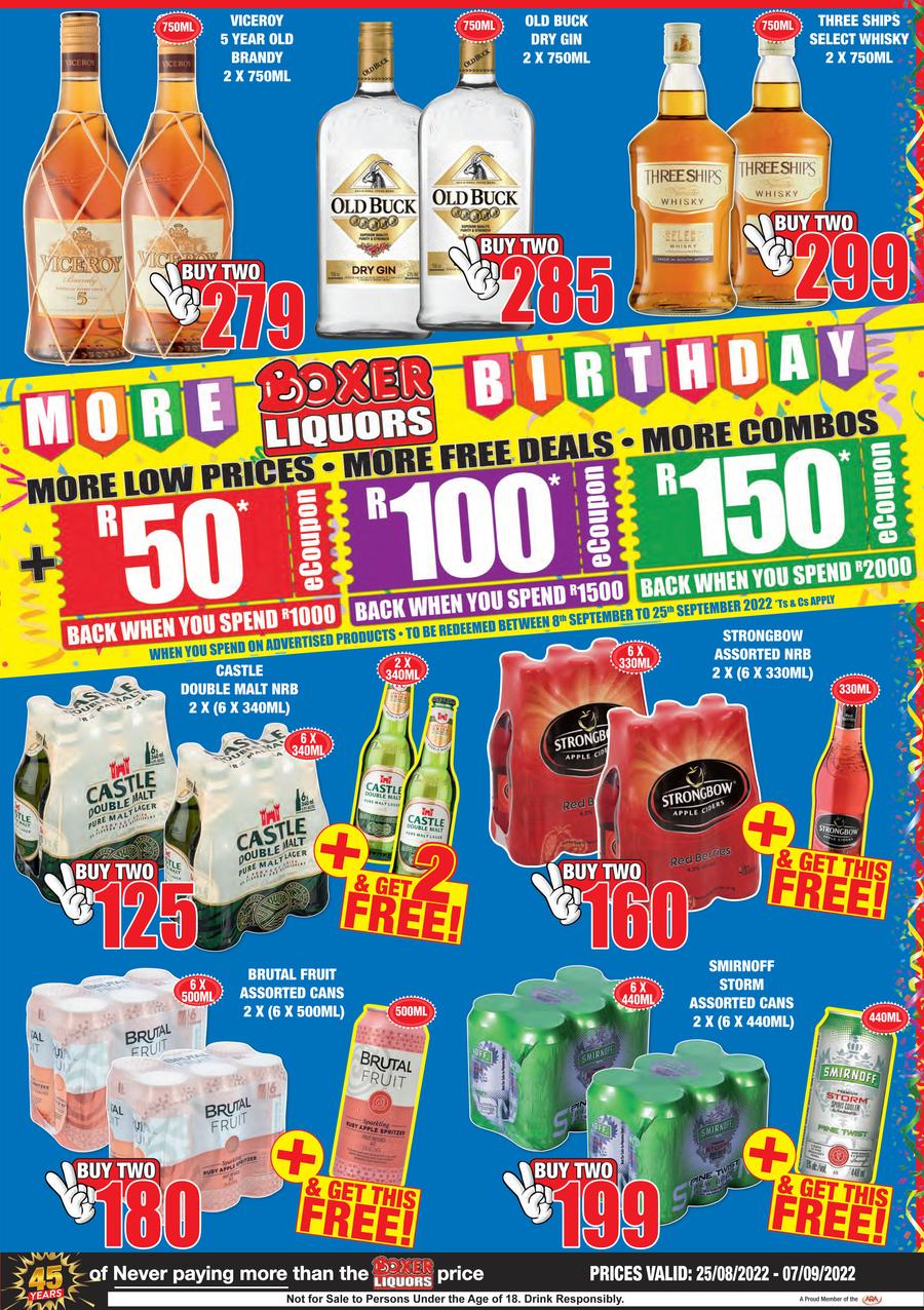 Boxer Liquor Eastern Cape : More Boxer Birthday (25 August - 7 ...