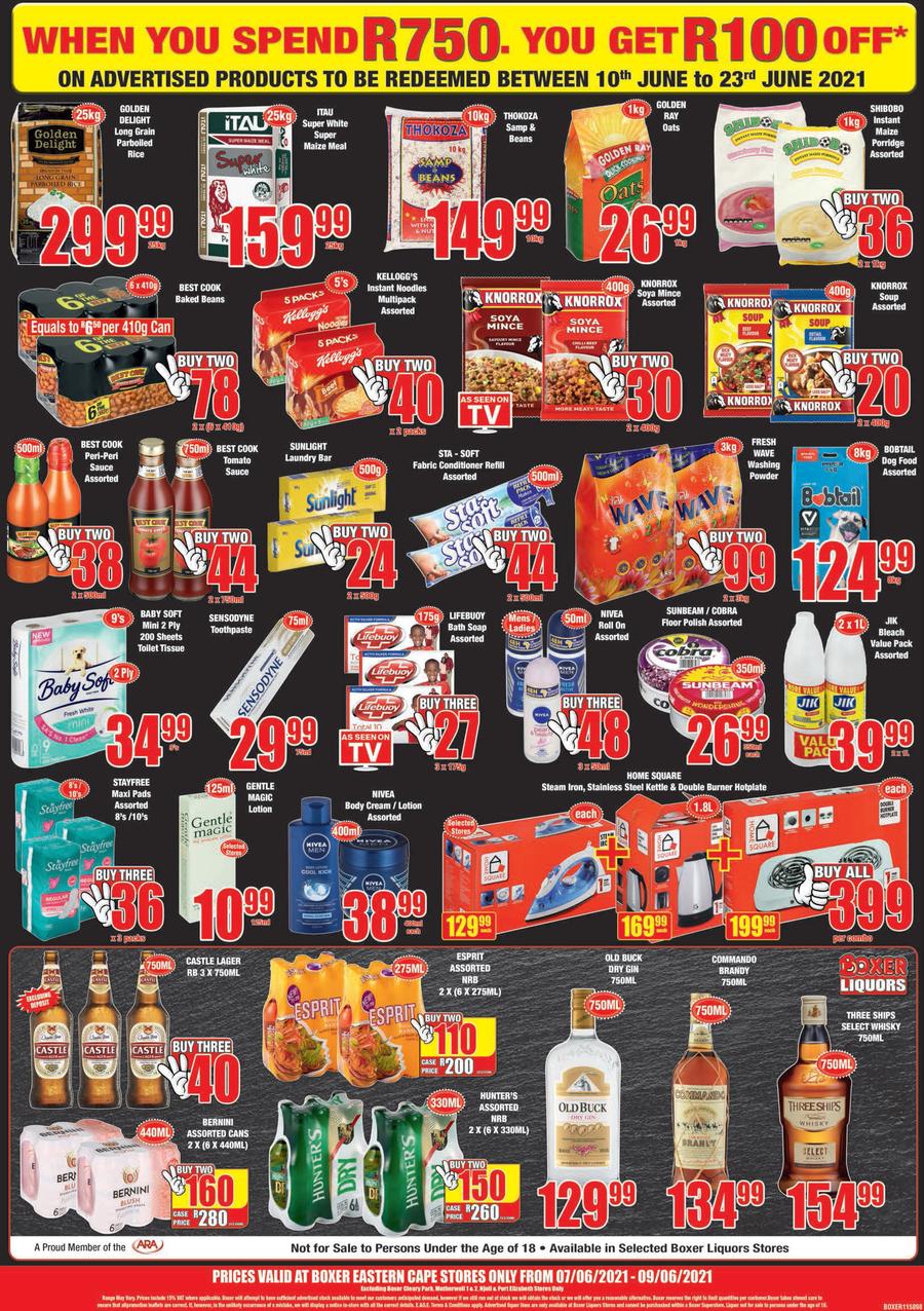 Boxer Super Store Eastern Cape : Weekly Specials (07 June - 09 June ...
