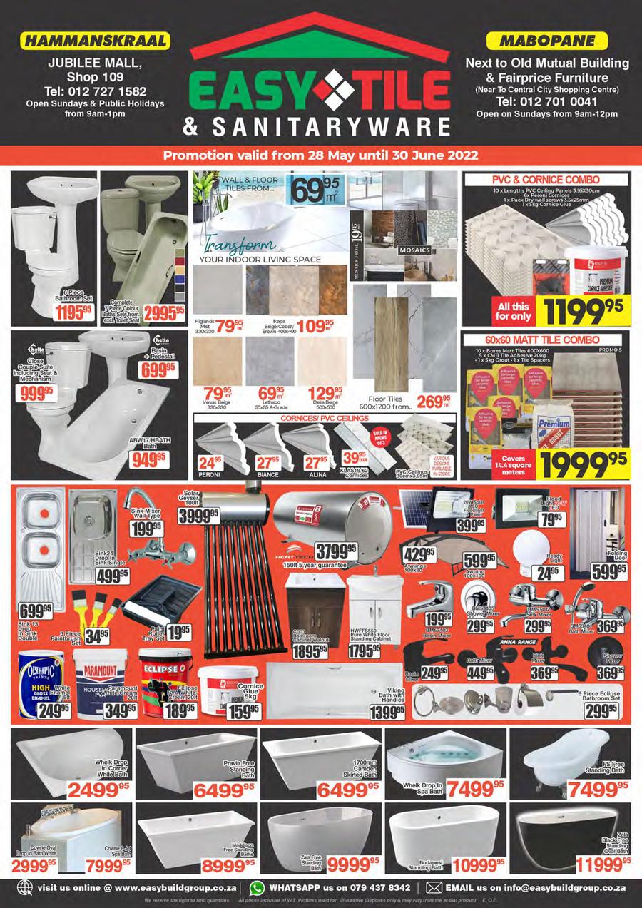 Easy Tile (28 May - 30 June 2022) — m.guzzle.co.za