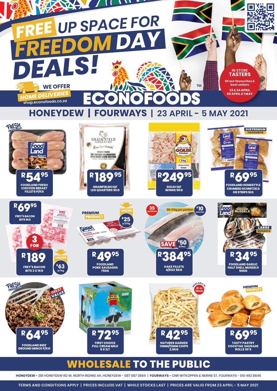 Econo Foods Fourways : Freedom Day Deals (23 April - 05 May 2021) — m ...
