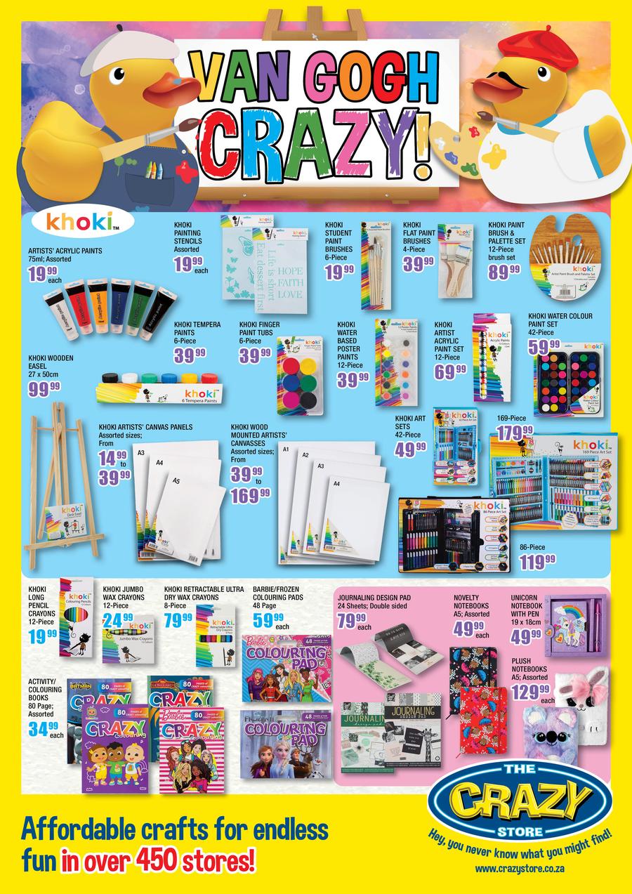 The Crazy Store : Van Gogh Crazy (19 June - 13 July 2023 While Stocks ...