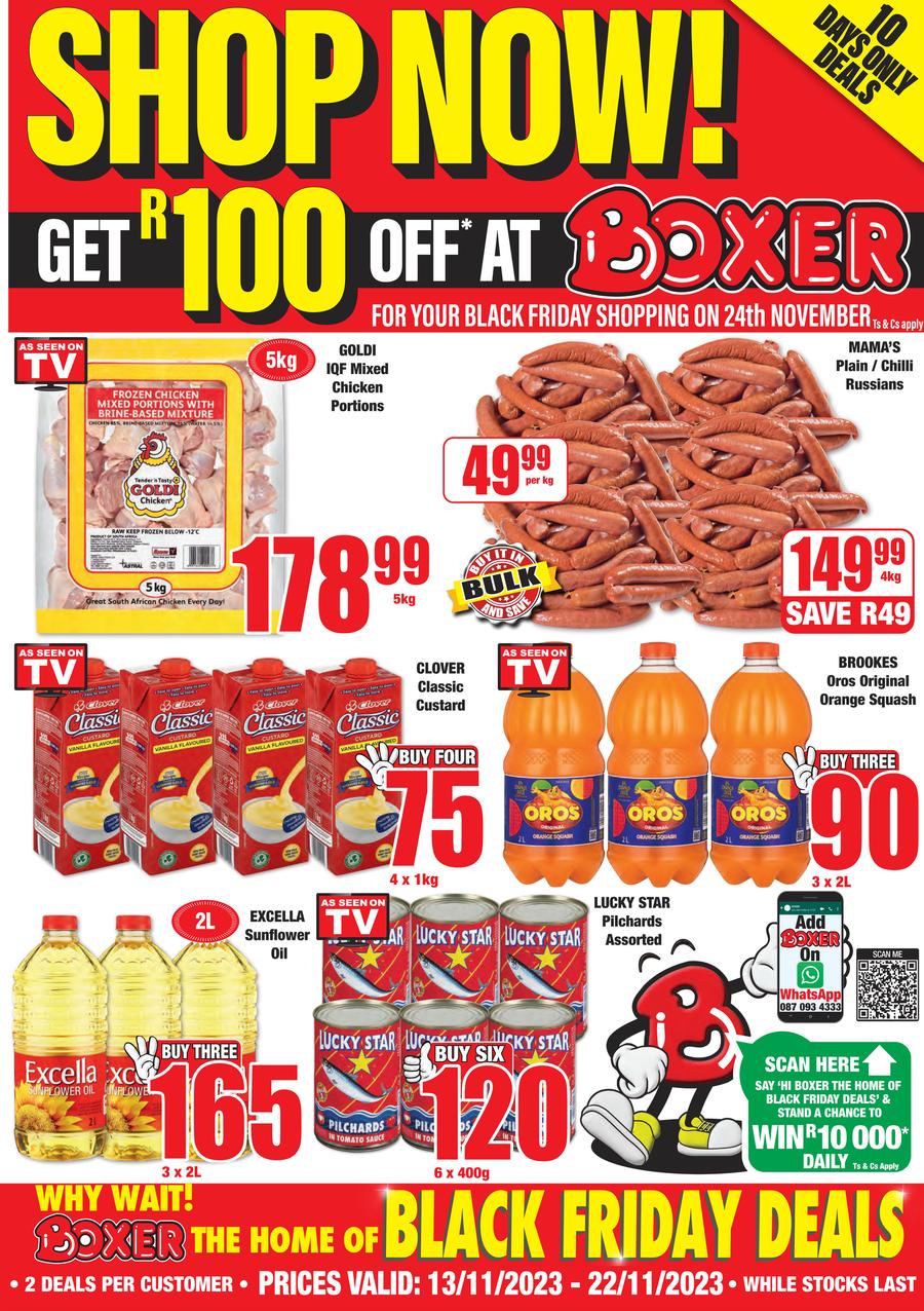 Boxer Super Stores Free State & North West : Shop Now (13 November - 22 ...