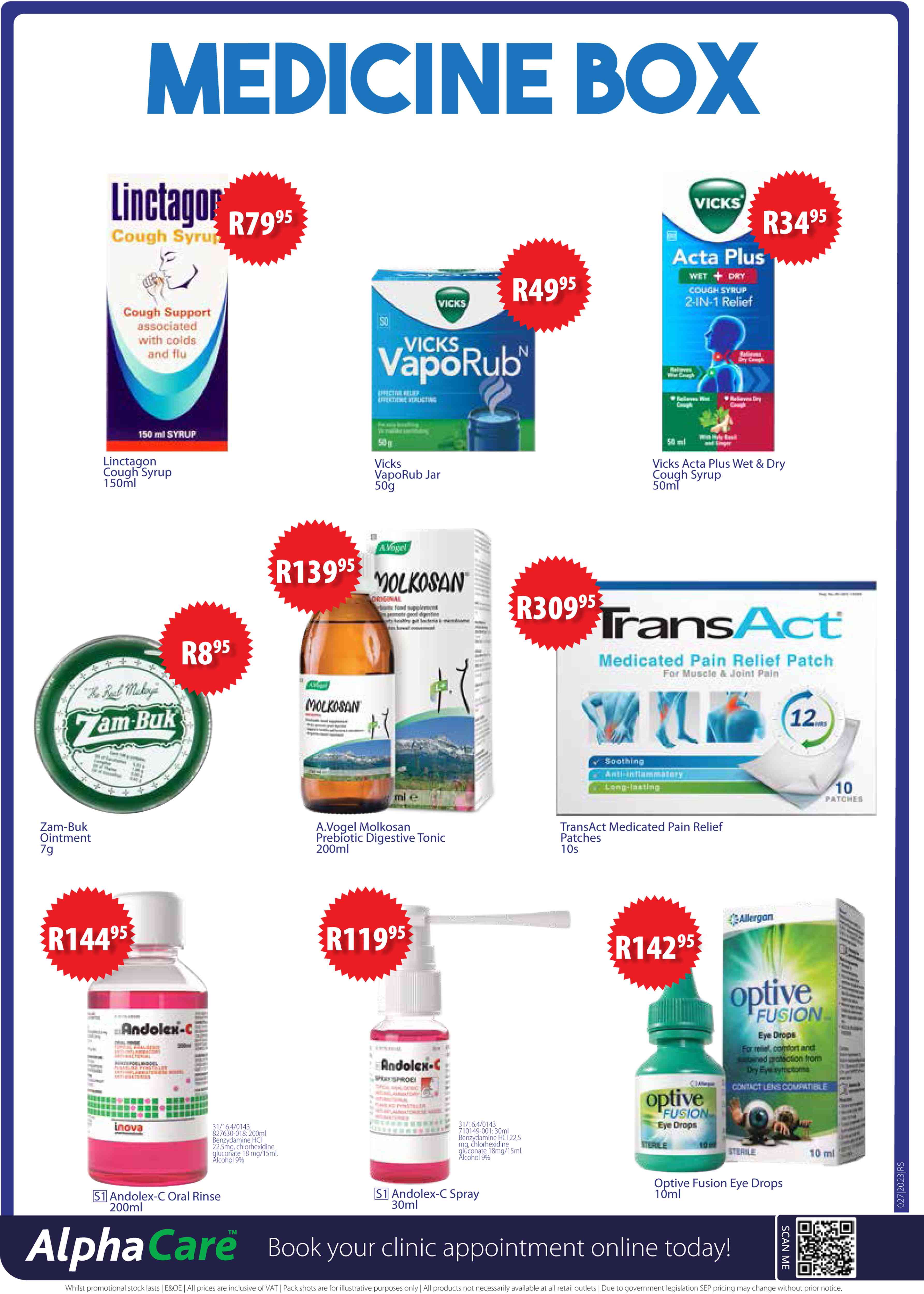 Alpha Pharm : Family Health Savings (18 April - 05 May 2023) — www.guzzle.co.za