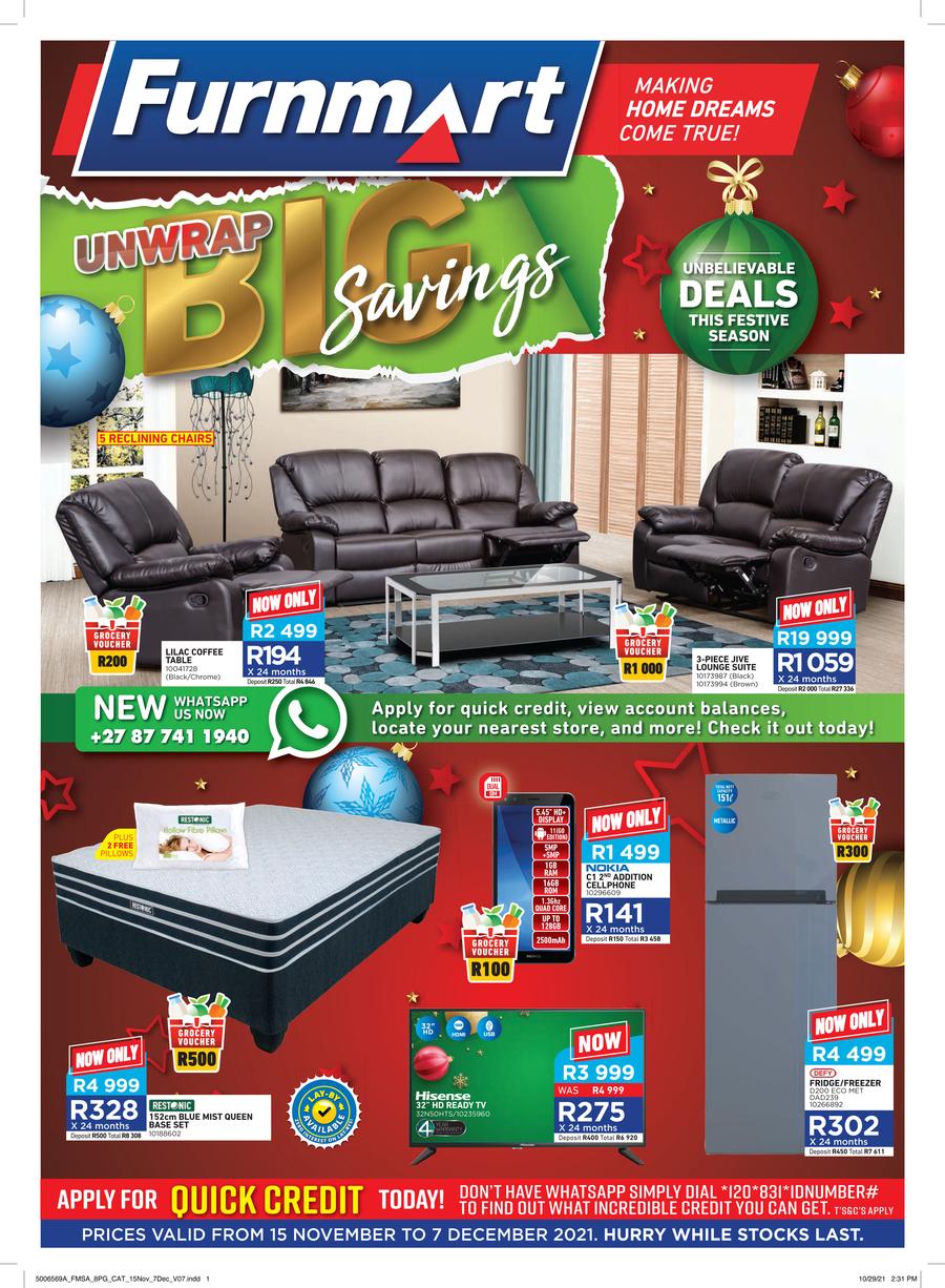 Furnmart : Unwrap Big Savings (15 November - 07 December 2021) — m ...