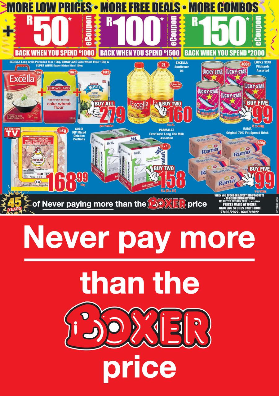Boxer Super Stores Gauteng : Never Pay More Than The Boxer Price (27 ...