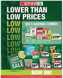 SPAR COUNTRY EASTERN CAPE : Lower Than Low Prices (25 January - 6 ...
