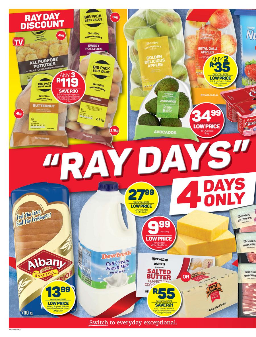 Pick n Pay Hypermarket Gauteng, North West & Free State : Ray Day's ...