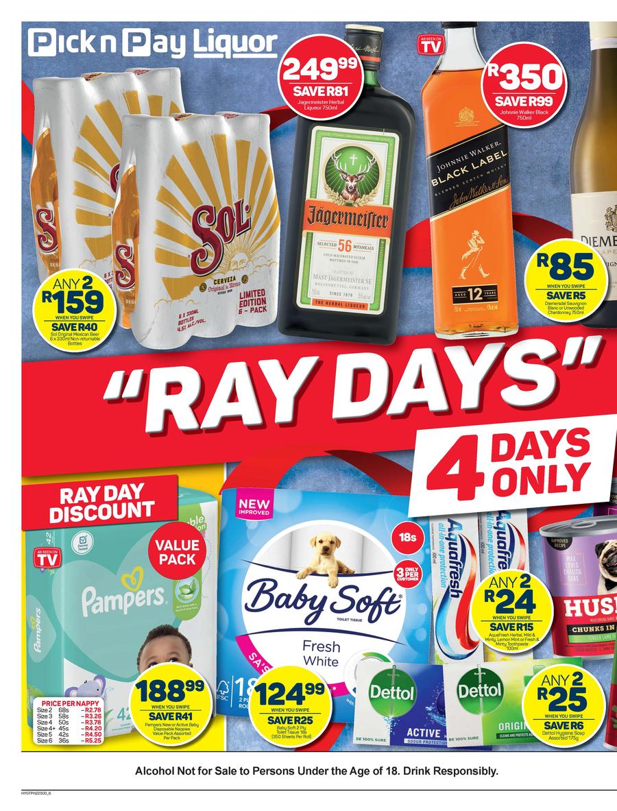 Pick n Pay Hypermarket Gauteng, North West & Free State : Ray Day's ...