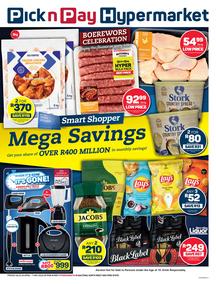 Pick n Pay Hypermarket Gauteng, North West & Free State : Mega Savings ...