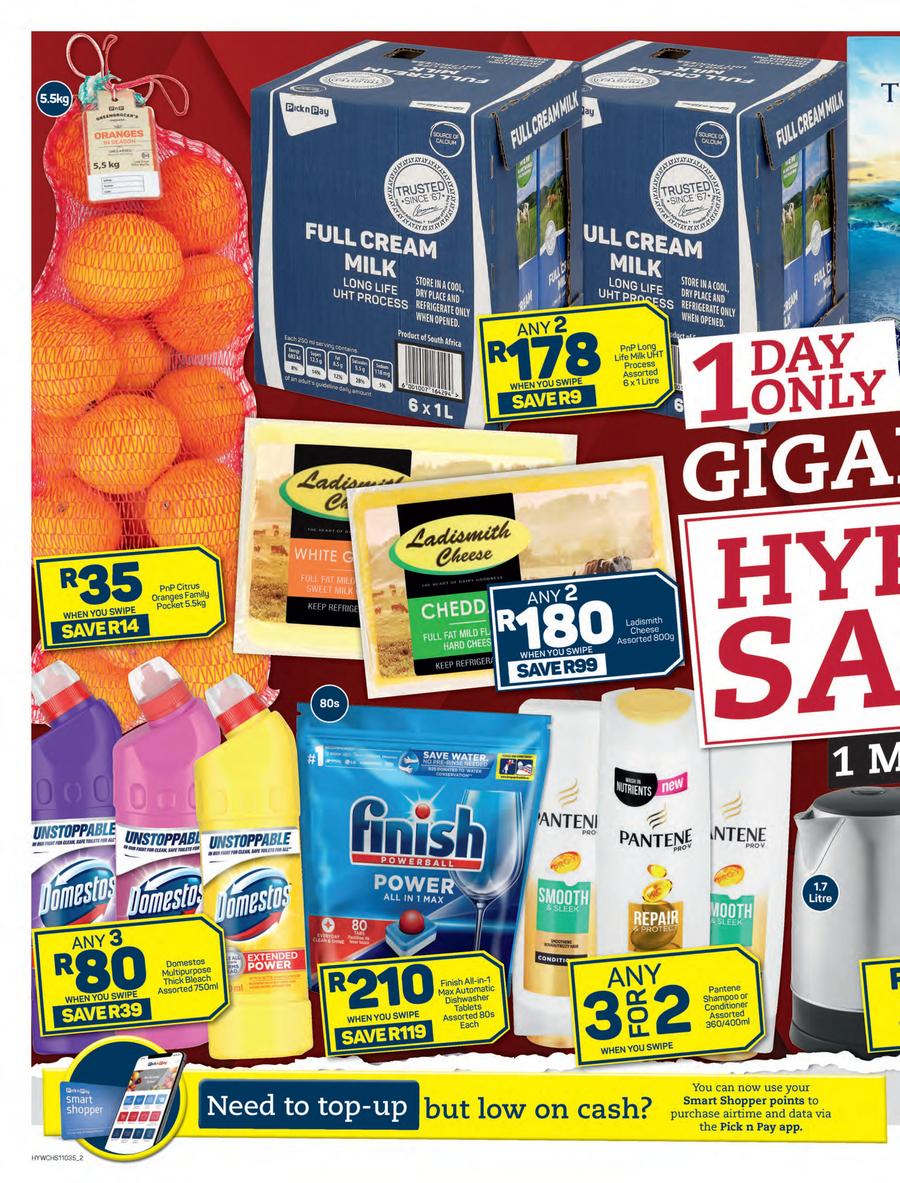 Pick n Pay Hypermarket Western Cape : Gigantic Sale (01 May 2023 Only ...