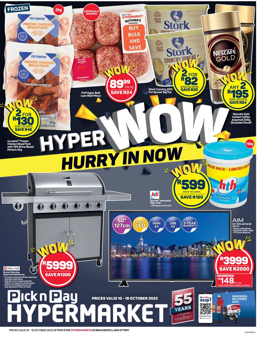 Pick n Pay Hypermarket Western Cape : Hyper WOW (10 October - 19 ...
