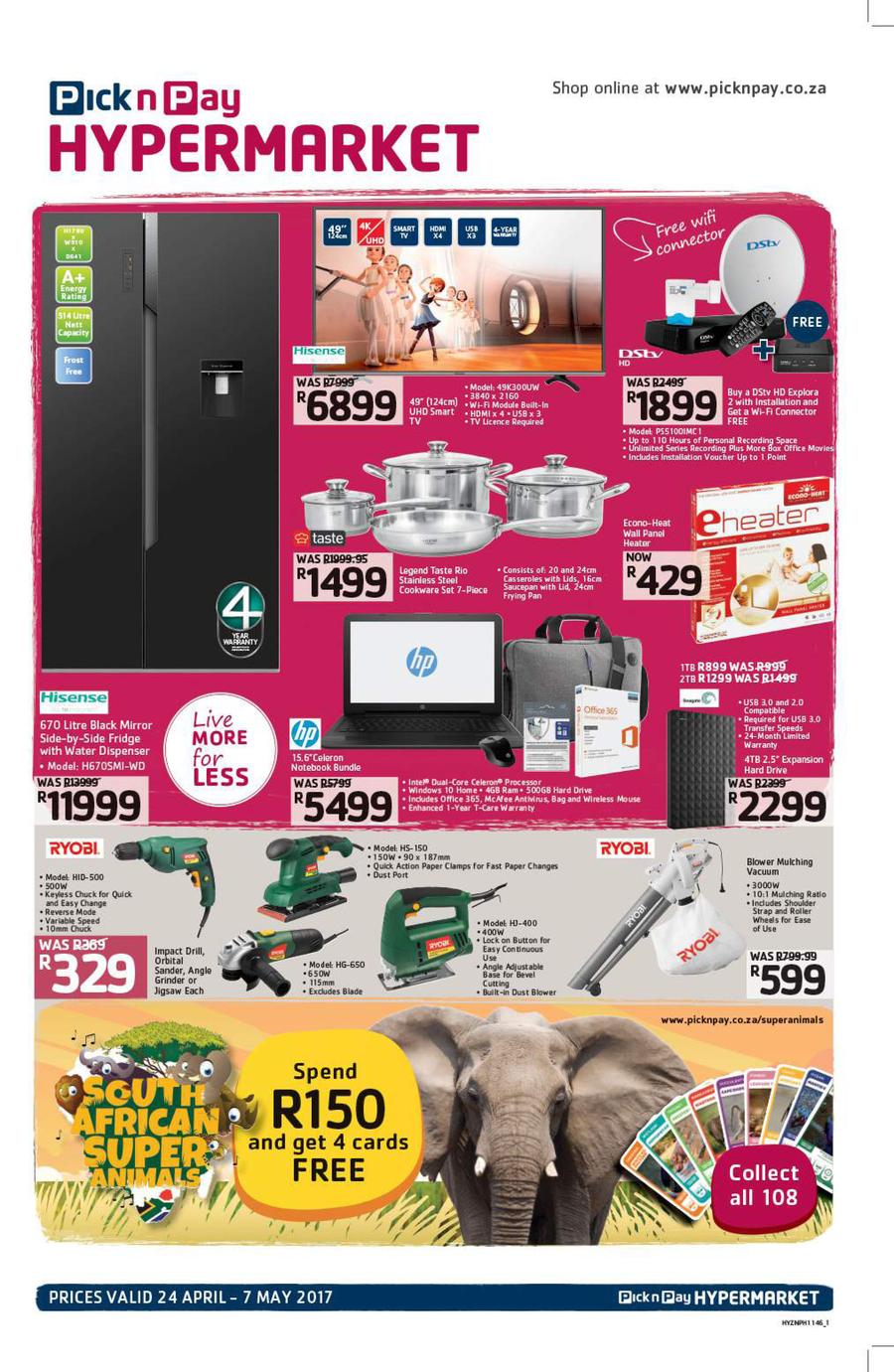 Pick n Pay Hyper KZN : Special (24 Apr - 07 May 2017) — m.guzzle.co.za