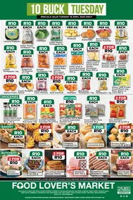 Food Lover's Market Gauteng, Limpopo, North West, Mpumalanga, Free State : 10 Buck Tuesday (18 ...