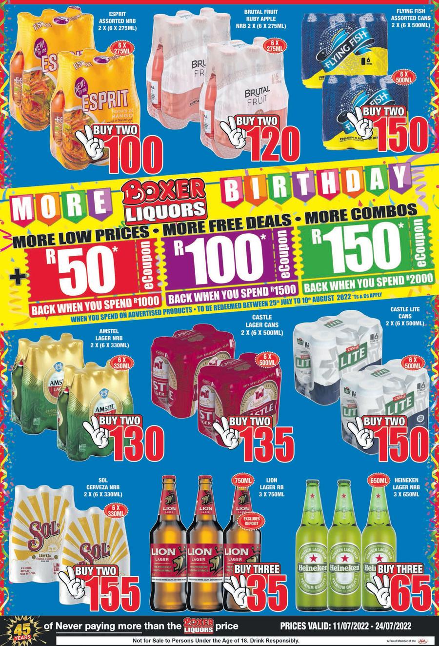 Boxer Liquor Eastern Cape : More Boxer Liquor Birthday (11 July - 24 ...