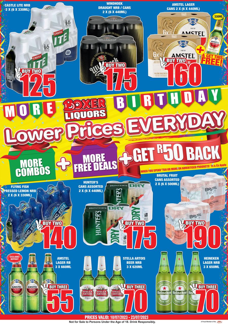 Boxer Liquor Limpopo & Mpumalanga : Low Prices Everyday (10 July - 23 ...