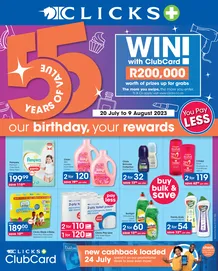 Clicks : Our Birthday, Your Rewards (20 July - 09 August 2023) — www ...