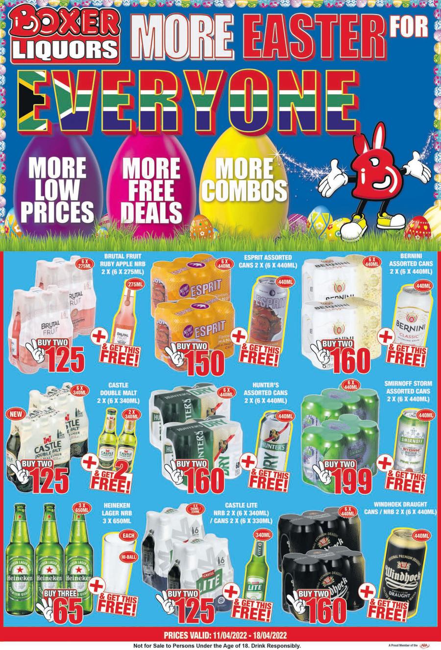 Boxer Liquor KwaZulu-Natal : More Easter For Everyone (11 April - 18 ...