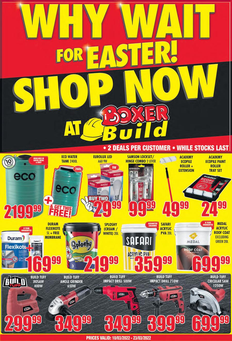 Boxer Super Store KwaZulu-Natal : Build (10 March - 23 March 2022) — m ...