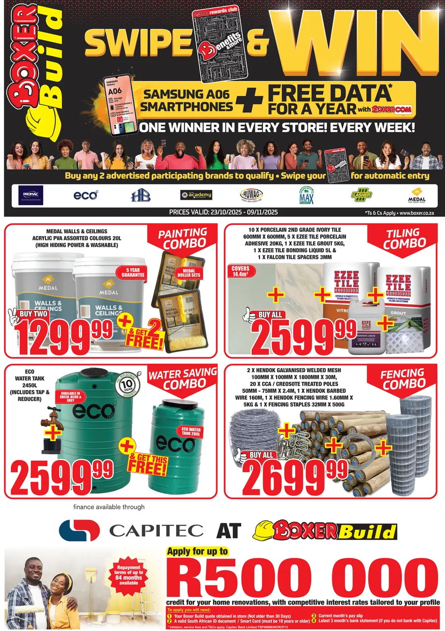 Boxer Build KwaZulu-Natal : Month End Specials (23 October - 09 ...