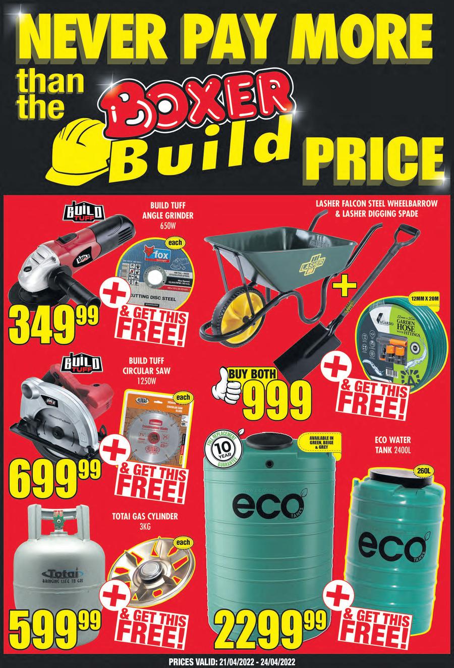 Boxer Build KwaZulu-Natal : Never Pay More Than The Boxer Build Price ...