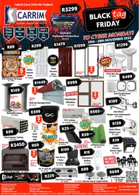 K Carrim Builders Mecca : Black Tag Friday To Cyber Monday (25 November ...