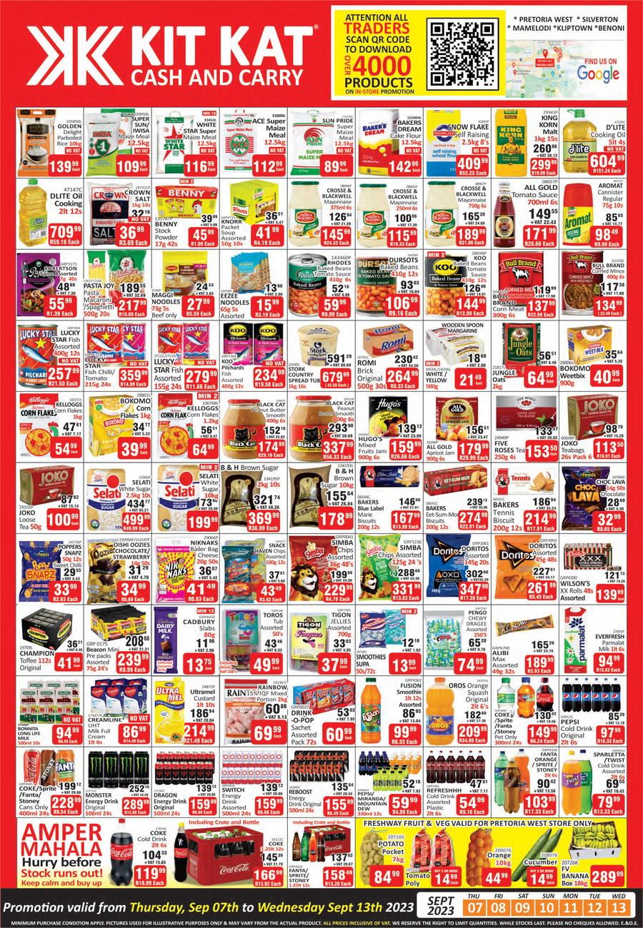 Kit Kat Cash And Carry (7 September - 13 September 2023) — m.guzzle.co.za