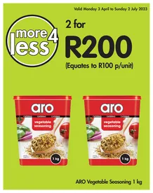 Makro : More 4 Less 2 (03 April - 02 July 2023) — www.guzzle.co.za