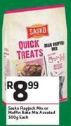 Special Sasko Flapjack Mix Or Muffin Bake mix Assorted-500g Each — www ...