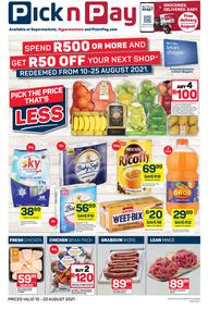 Pick n Pay Specials | August 2021 Latest Catalogues | Guzzle