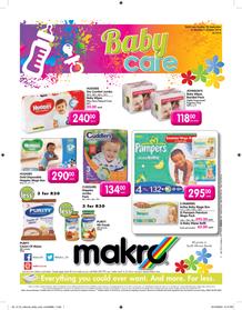 Makro : Baby Care ( 28 Sep - 06 Sep 2014 ) — www.guzzle.co.za