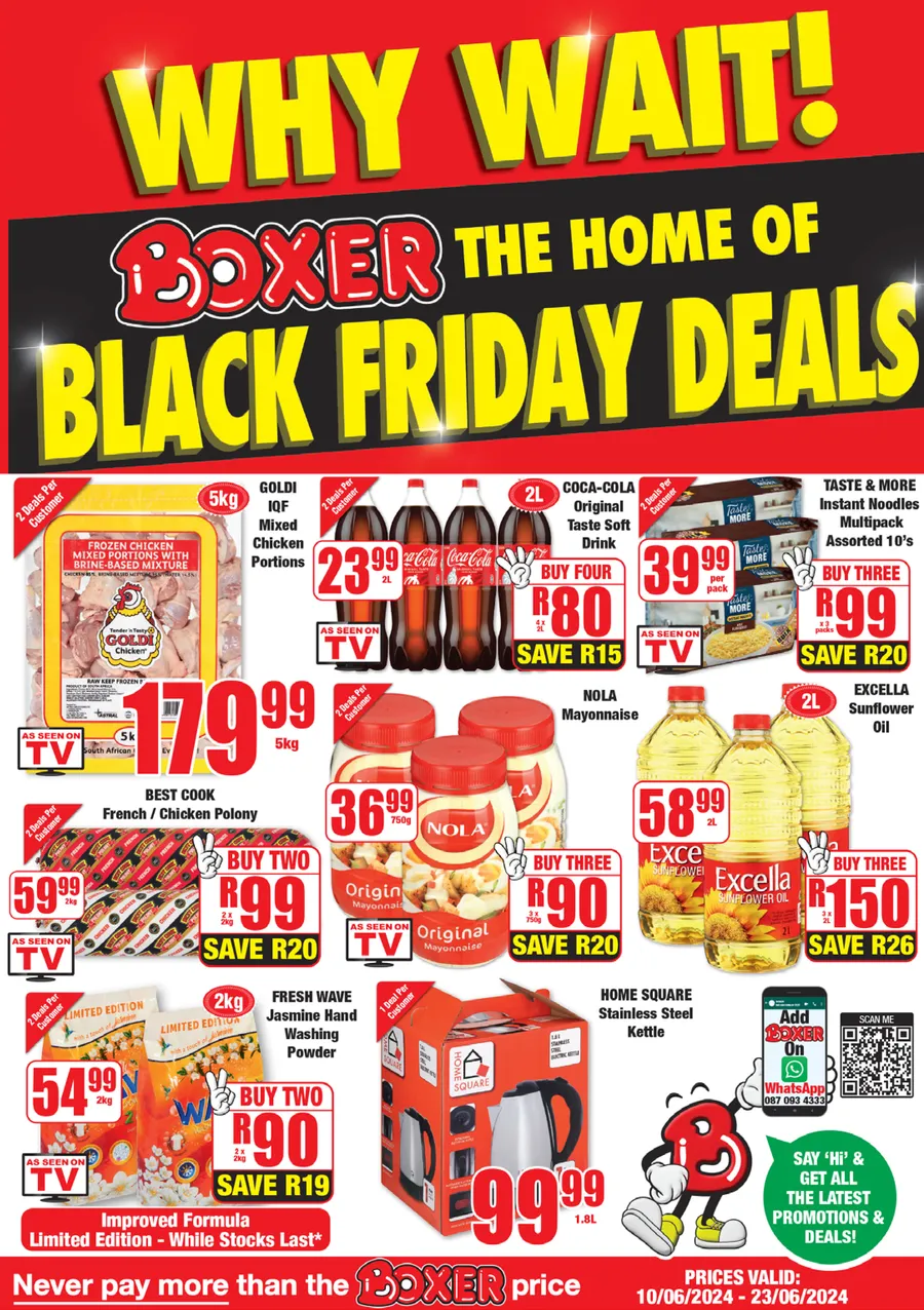 Boxer Super Stores Limpopo & Mpumalanga : Why Wait! (10 June - 23 June ...