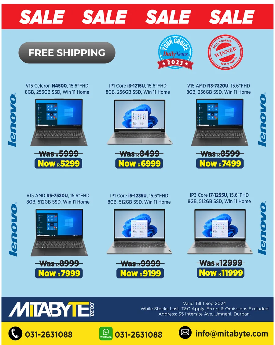 Mitabyte : Sale (19 August - 01 September 2024) — m.guzzle.co.za