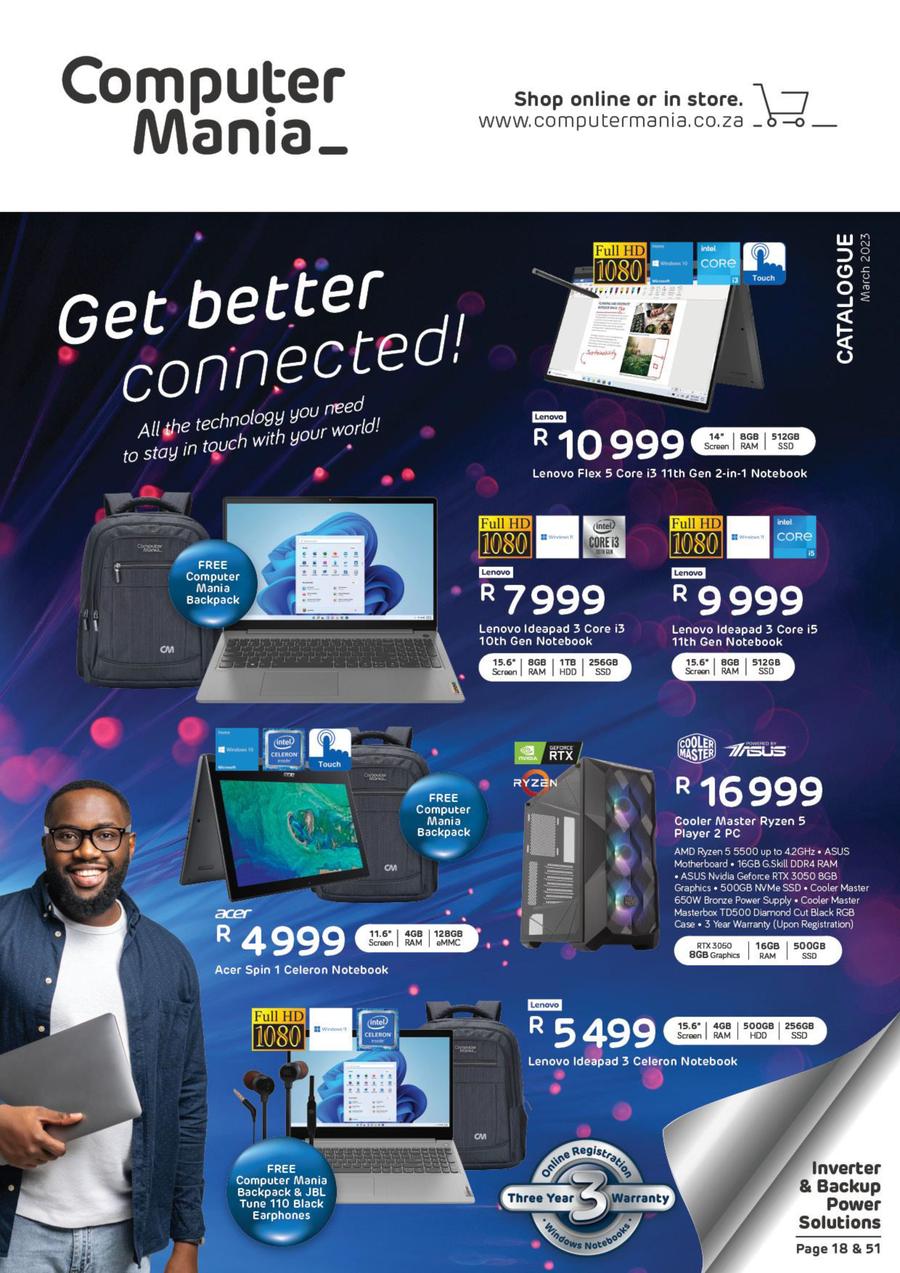 Computer Mania : Get Better Connected! (01 March - 31 March 2023) — m ...
