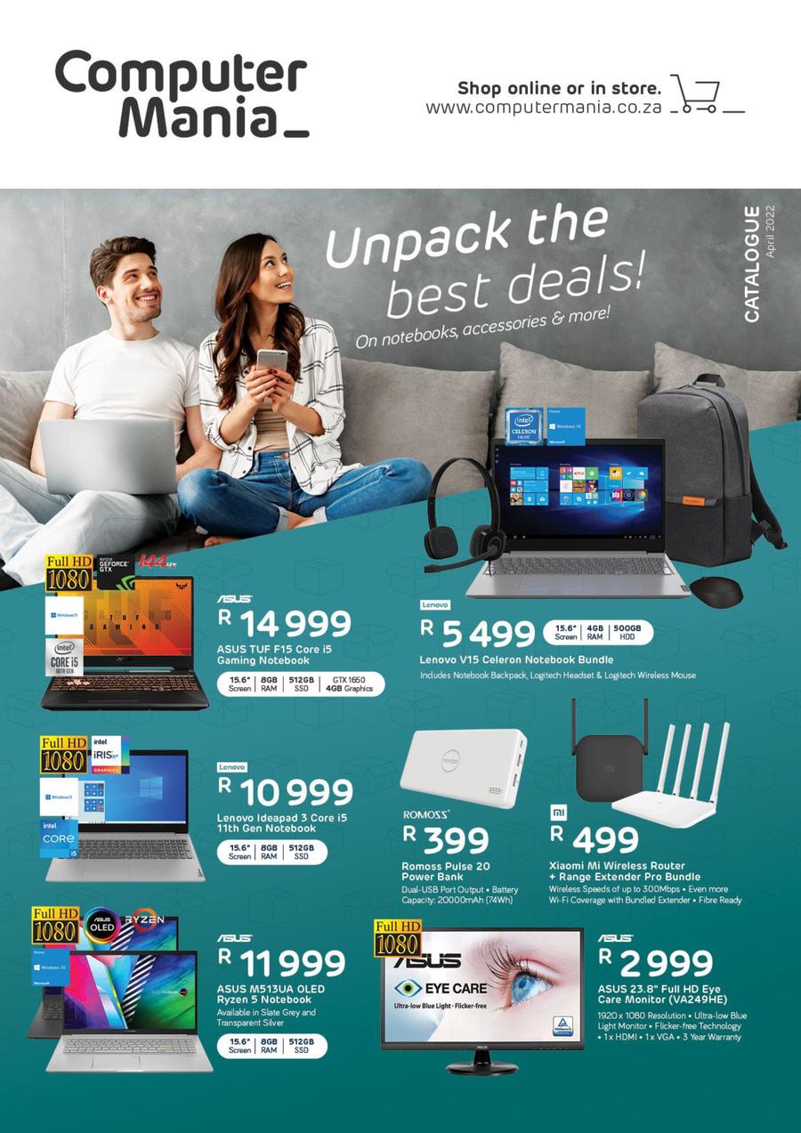 Computer Mania : Unpack the Beast Deals (01 April - 30 April 2022) — m ...