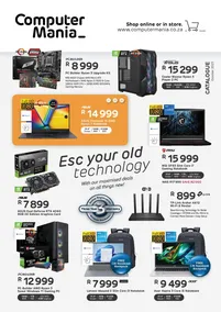 Computer Mania : Esc Your Old Technology (01 October - 31 October 2023 ...