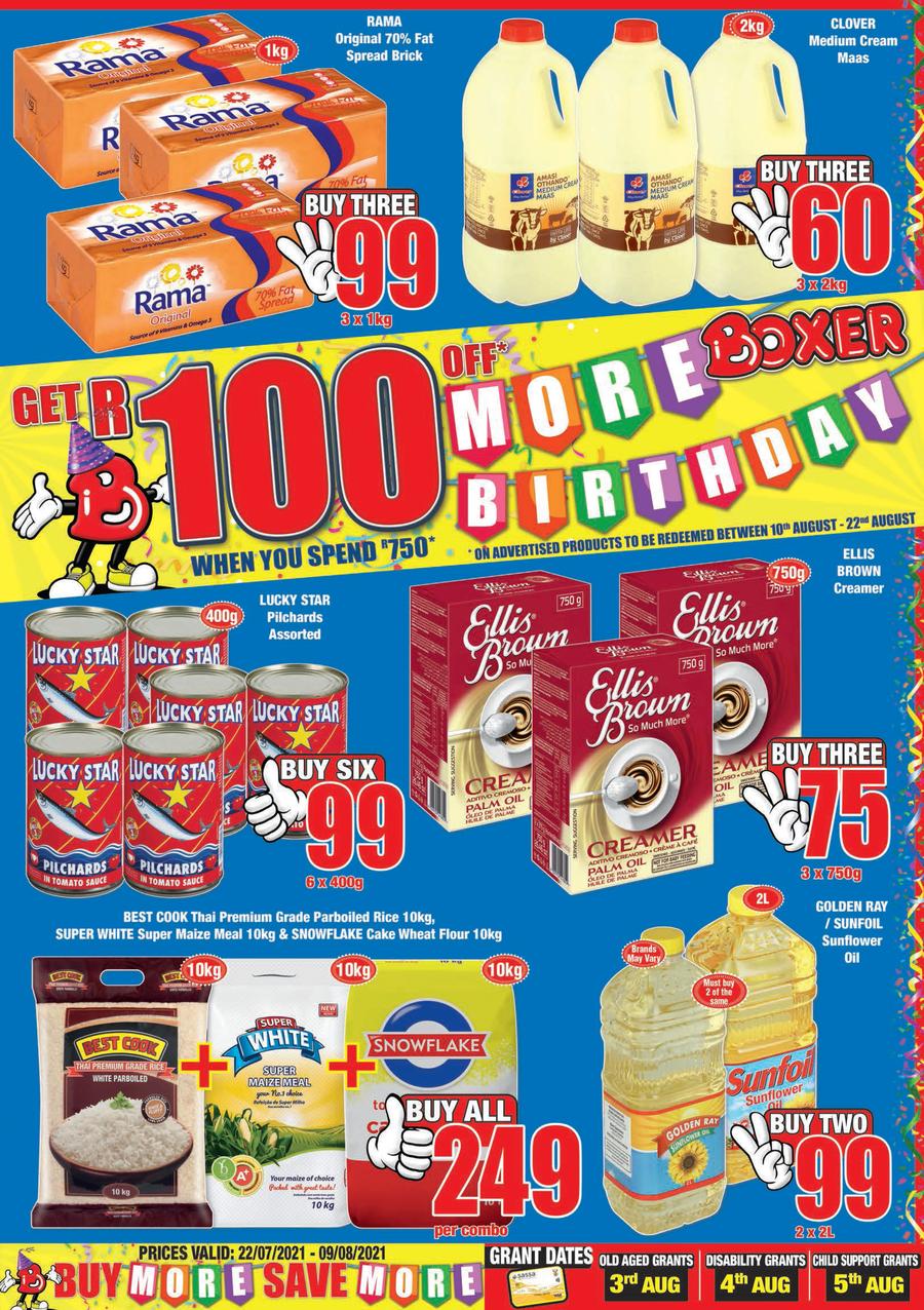 Boxer Super Store Free State & North West : Specials (22 July - 09 ...