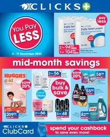 Clicks : Mid-Month Savings (04 November - 17 November 2022) — www ...