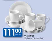 Special Clicks 12 Piece Dinner Set-Per Set — www.guzzle.co.za