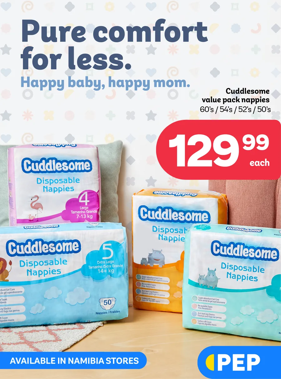 PEP Namibia : Pure Comfort For Less (01 March - 14 March 2024) — m ...