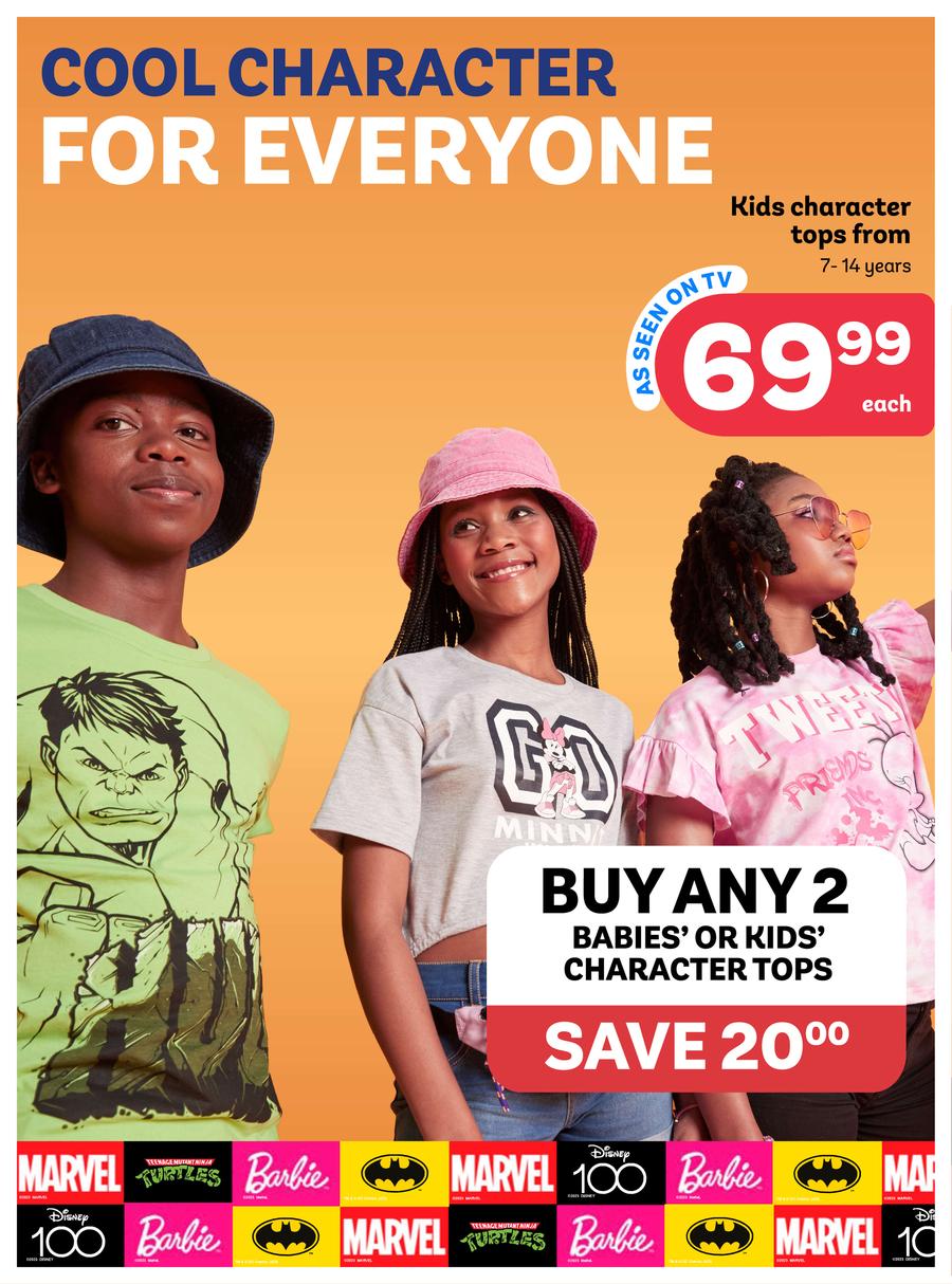 PEP Namibia : Latest Character At The Lowest Prices (25 August - 28 ...