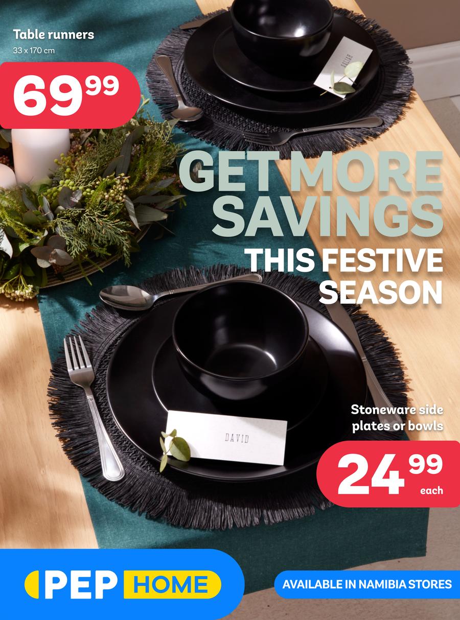 PEP Home Namibia : Get More Savings This Festive Season (27 October ...