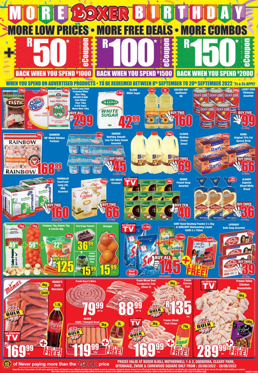 Boxer Super Stores Port Elizabeth : More Boxer Birthday (25 August - 28 ...