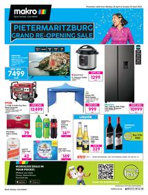 Makro : Pietermaritzburg Grand Re-Opening Sale (24 April - 30 April ...