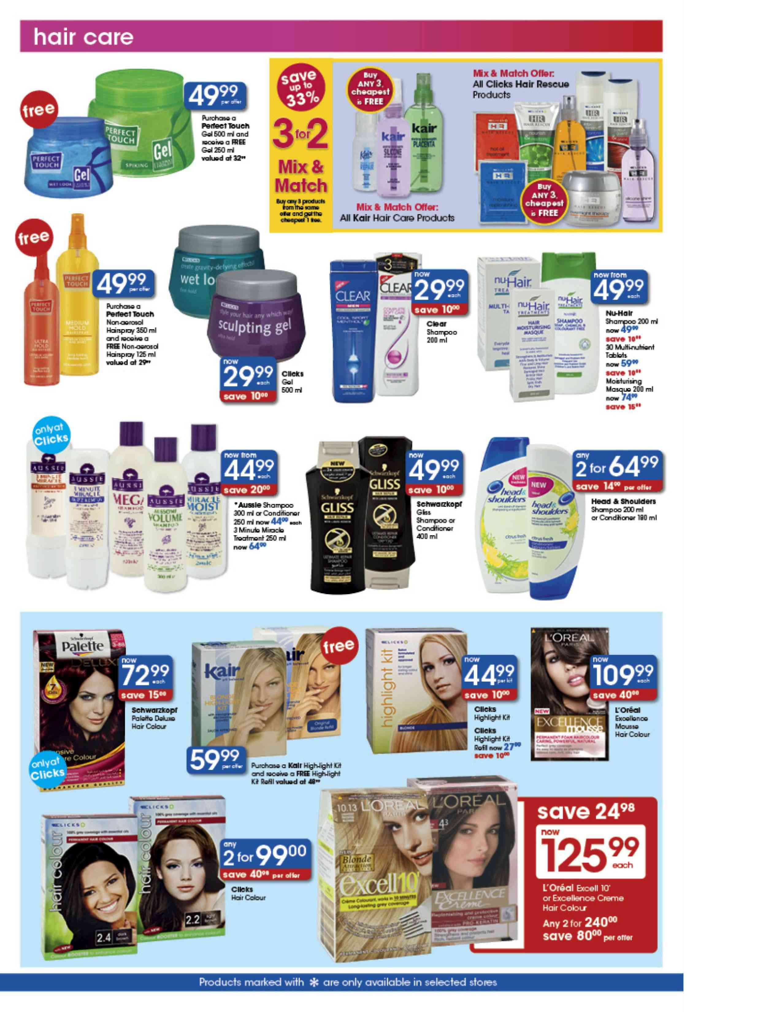 Special Clicks Highlight Kit — www.guzzle.co.za