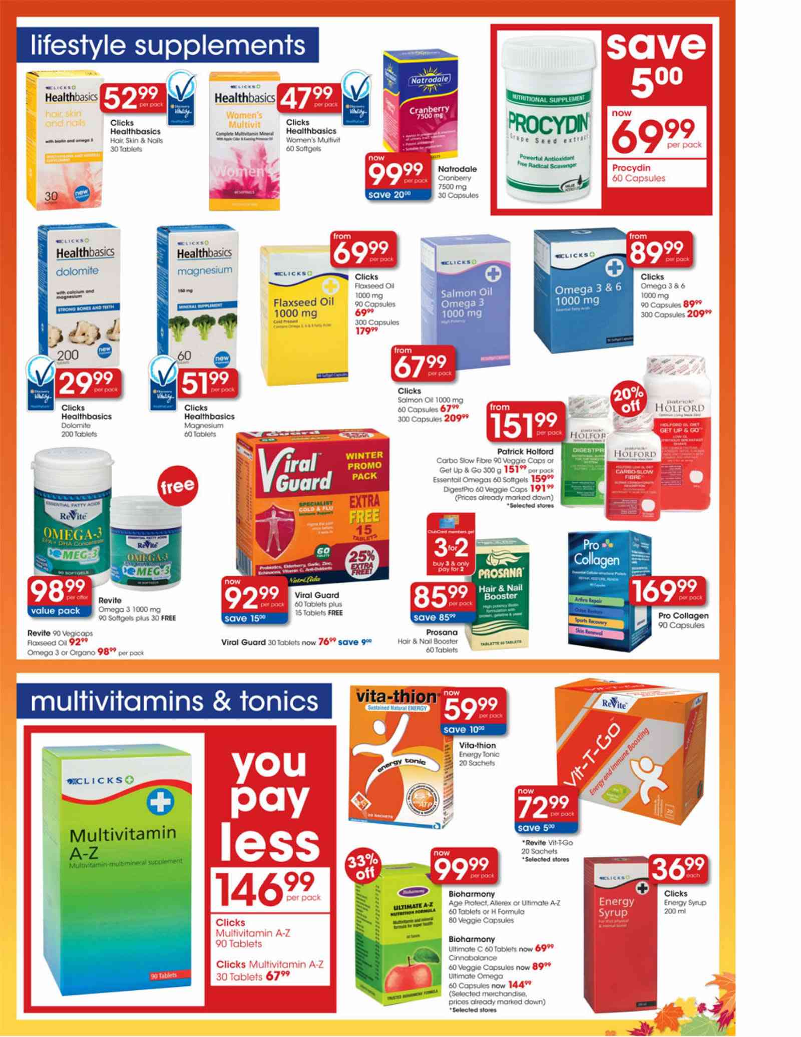 Special Procydin-60 Capsules — www.guzzle.co.za