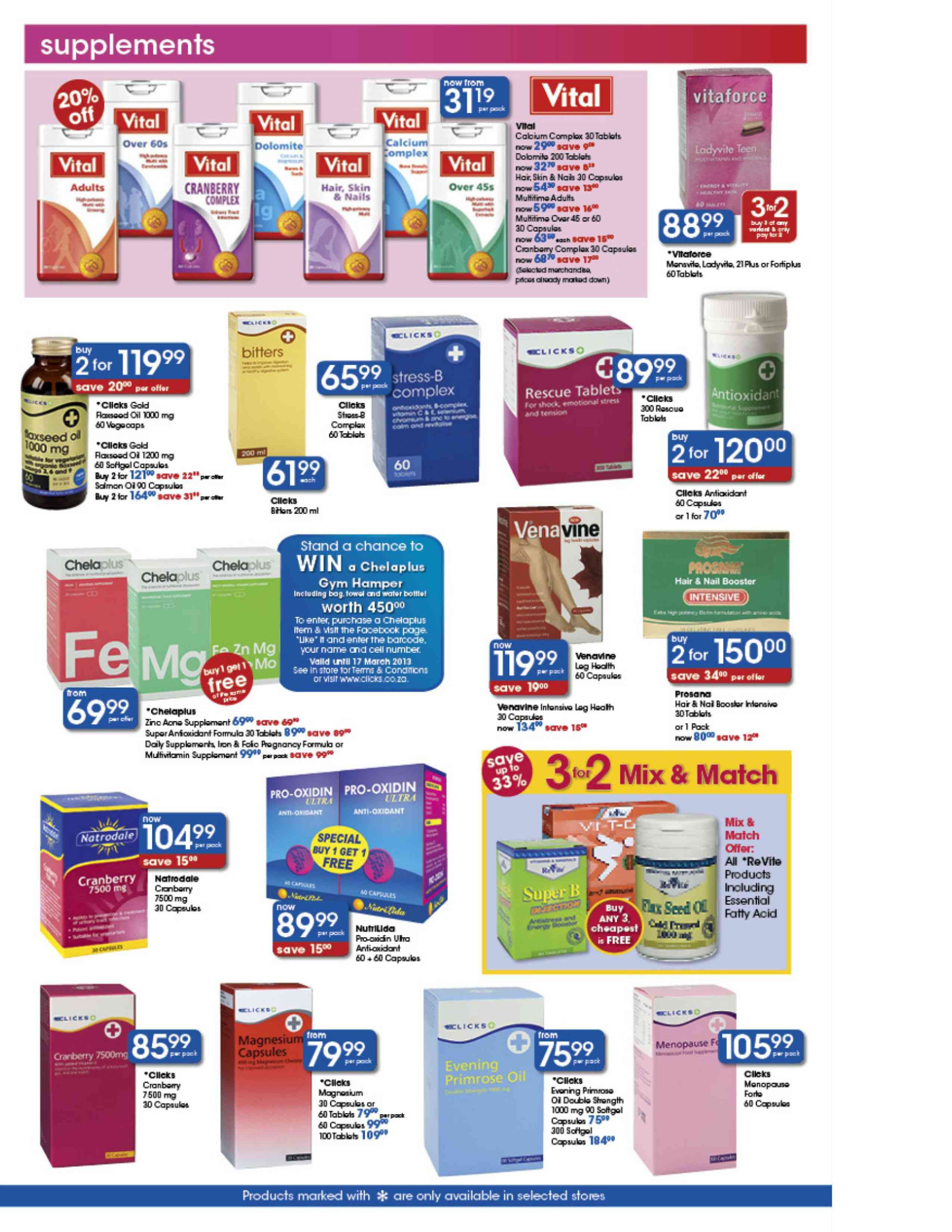 Special Prosana Hair & Nail Booster Intensive-30 Tablets — www.guzzle.co.za