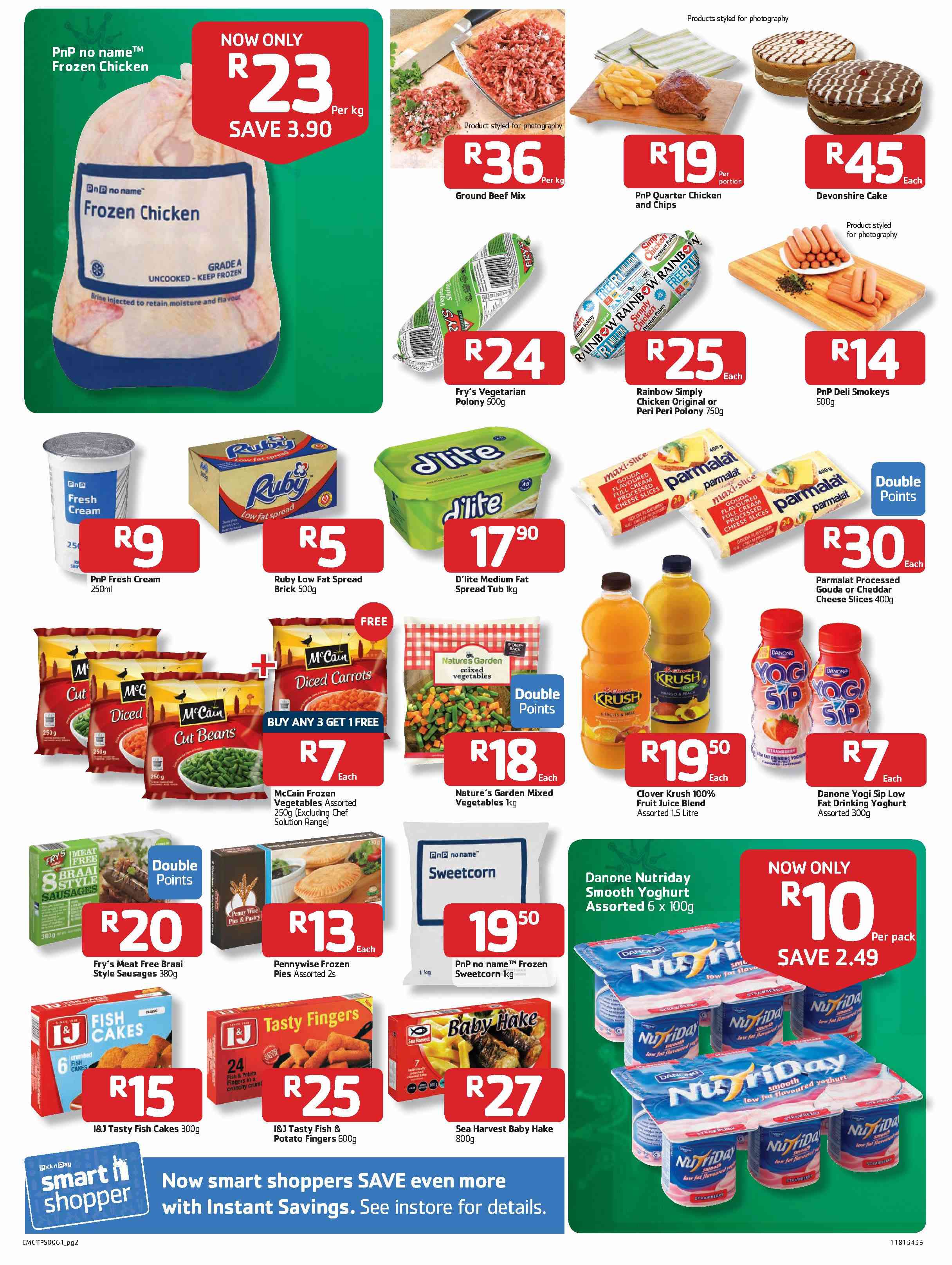 Special Danone Nutriday Smooth Yoghurt-6x100G Per Pack — www.guzzle.co.za