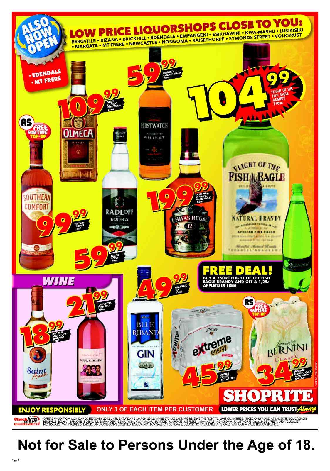 Special Radloff Vodka-750ml — www.guzzle.co.za