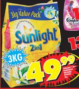 Special Sunlight 2 in 1 Handwash Washing Powder-3kg — www.guzzle.co.za