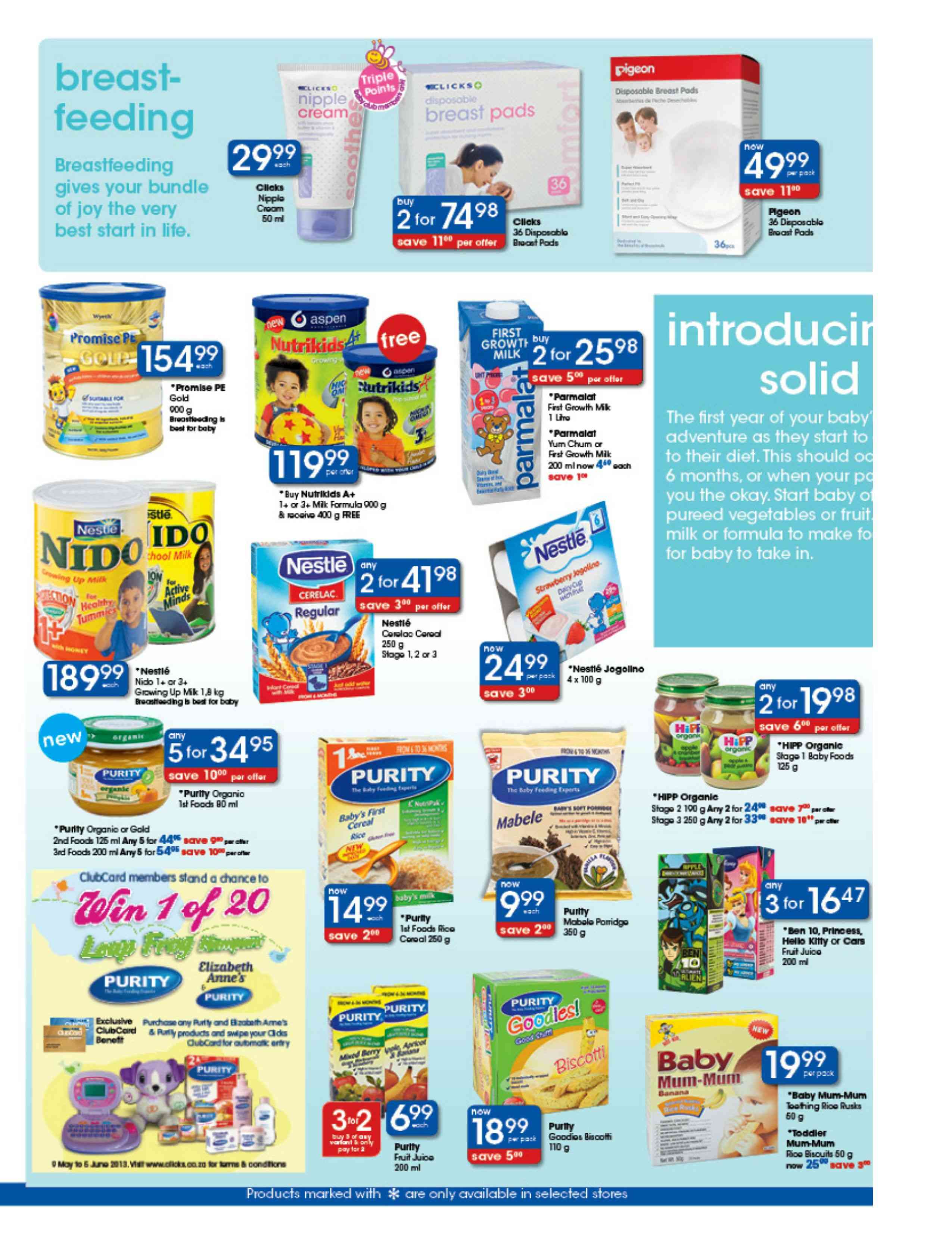 Special Parmalat First Growth Milk -2x1 Litre — www.guzzle.co.za